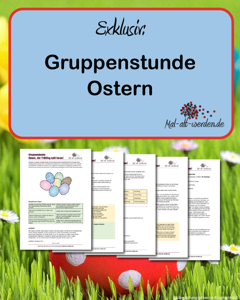 Übungen für das Gedächtnistraining zum Thema "Ostern"