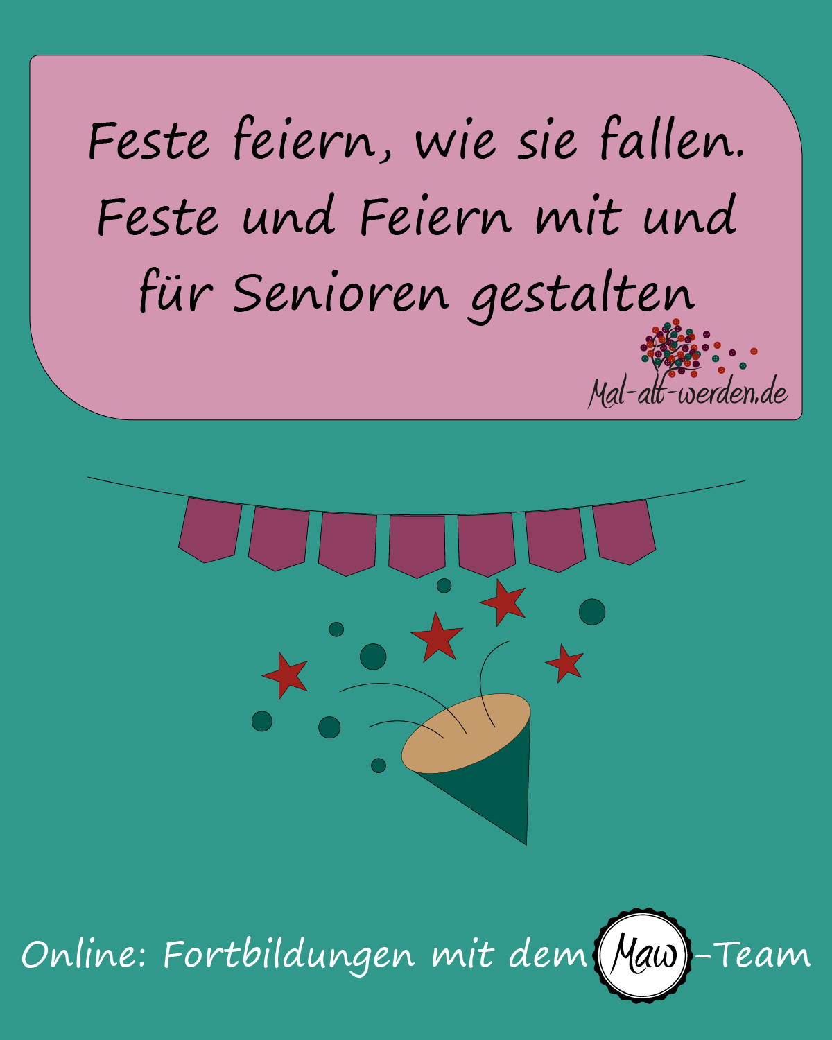 Feste feiern, wie sie fallen. Feierlichkeiten mit und für Senioren ...