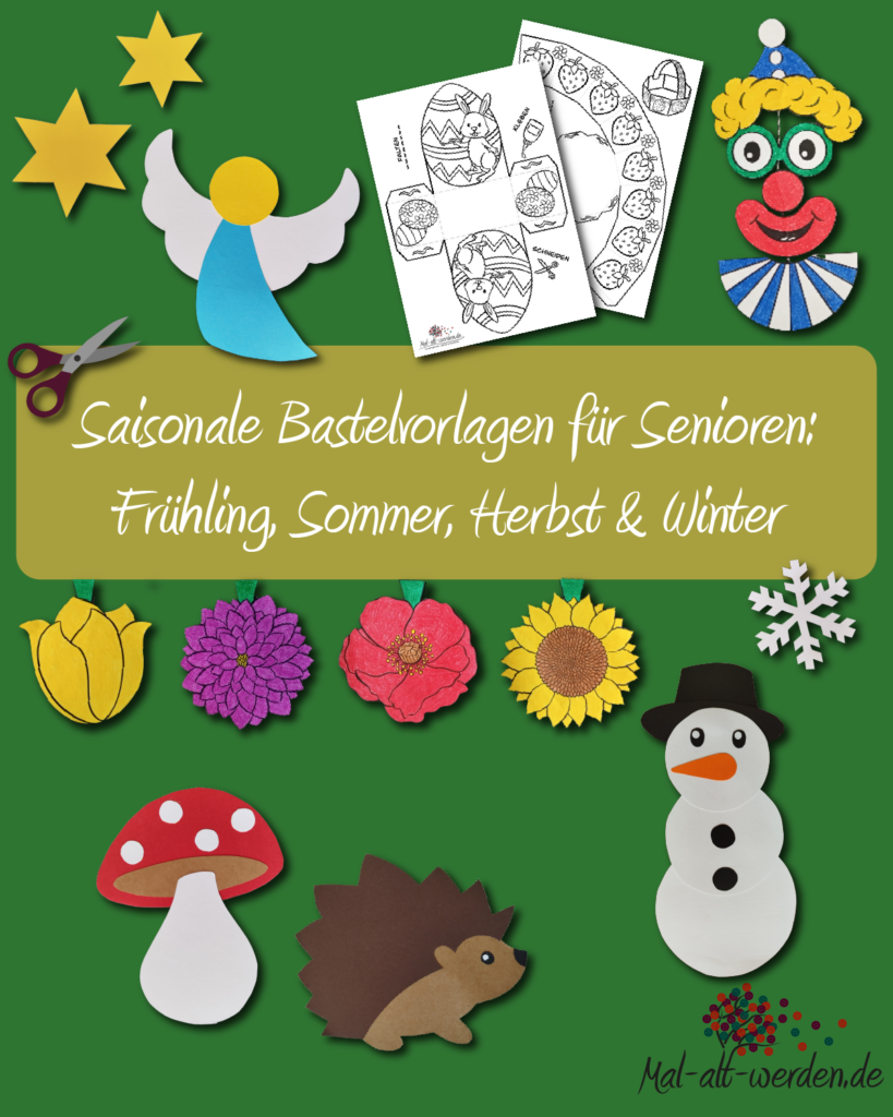 Bastelvorlagen Fur Senioren Zum Ausdrucken