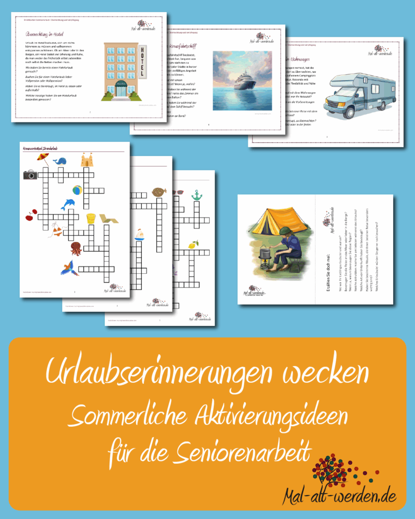 Urlaubserinnerungen wecken: Sommerliche Aktivierungsideen für die ...