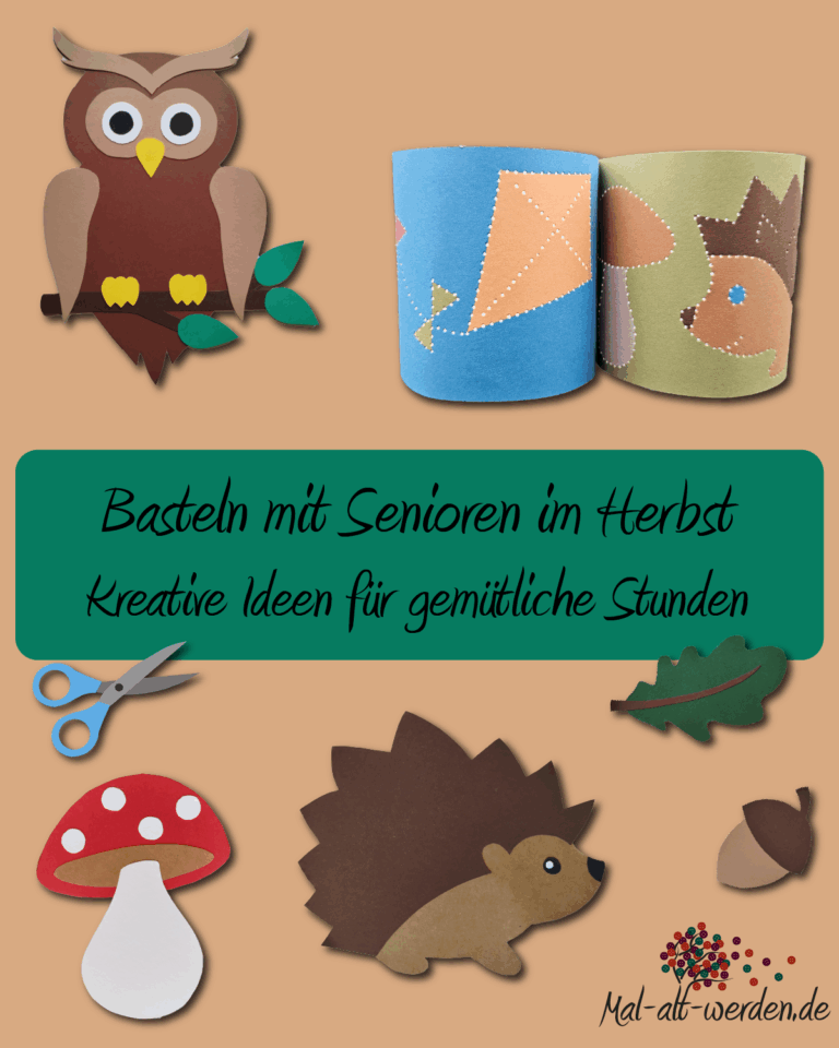 Luxus Basteln Senioren Herbst Ebenbild