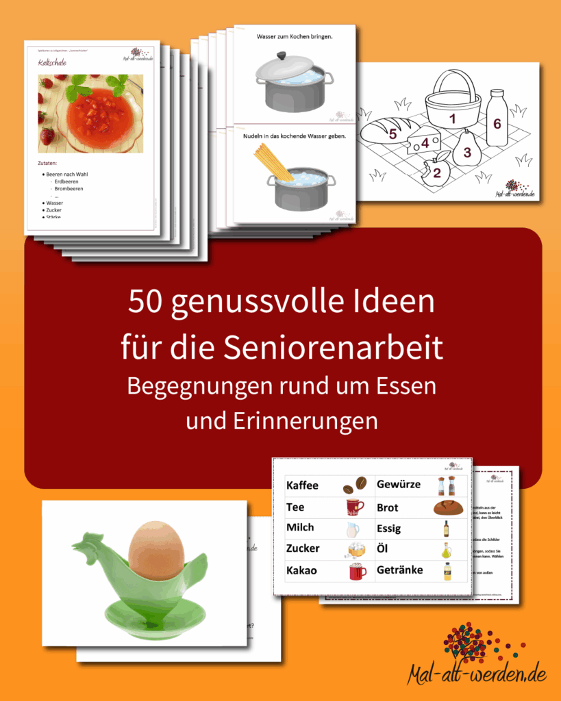 50 genussvolle Ideen für die Seniorenarbeit. Begegnungen rund um Essen ...